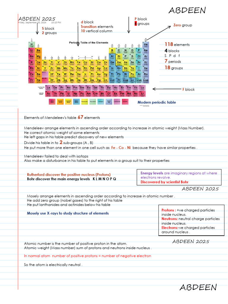 New Section 1 | PDF | Chemical Elements | Atomic Nucleus