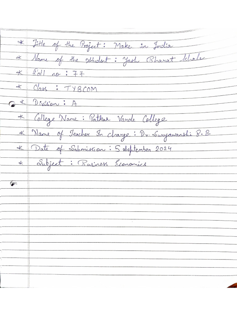 Tybcom Sem 5 Business Economics | PDF