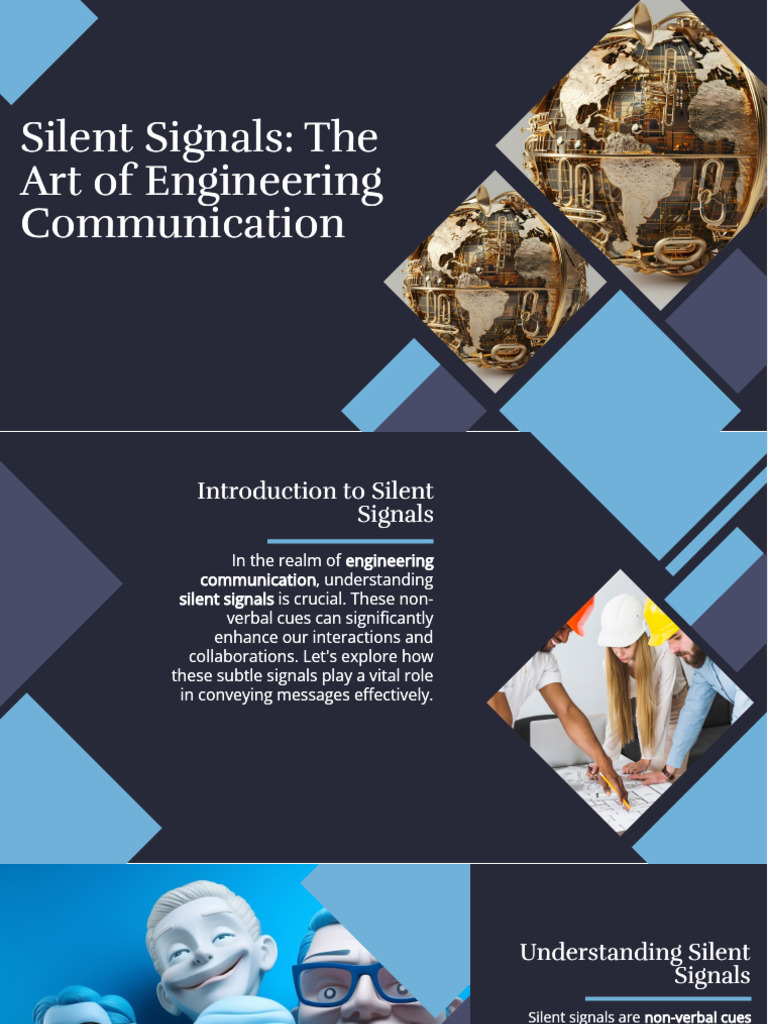 Slidesgo Silent Signals The Art of Engineering Communication ...