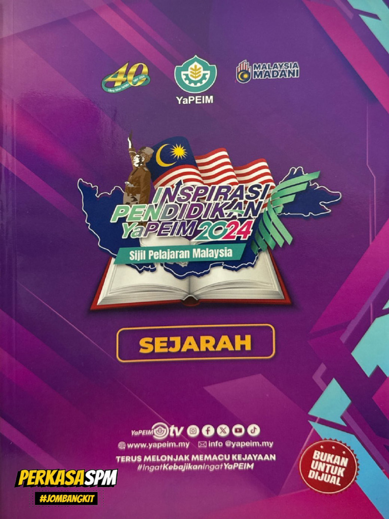 Modul Sejarah SPM Yapeim 2024 | PDF