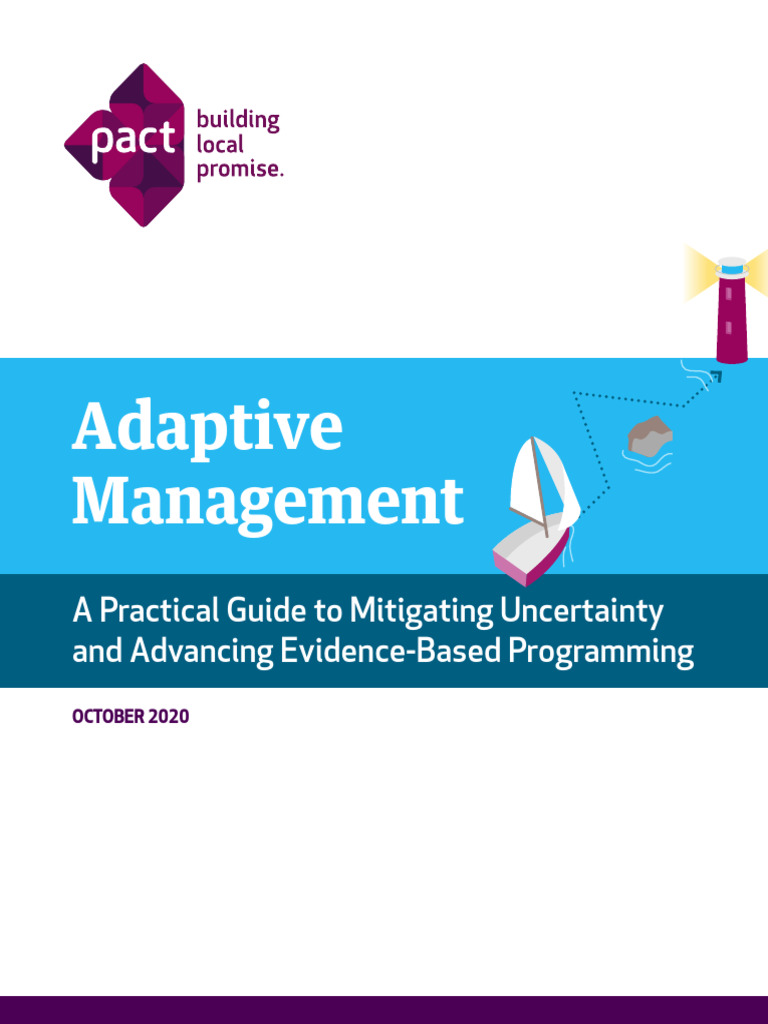 Pact Adaptive Management Guide Mar 2021 | PDF | Cognition | Career & Growth