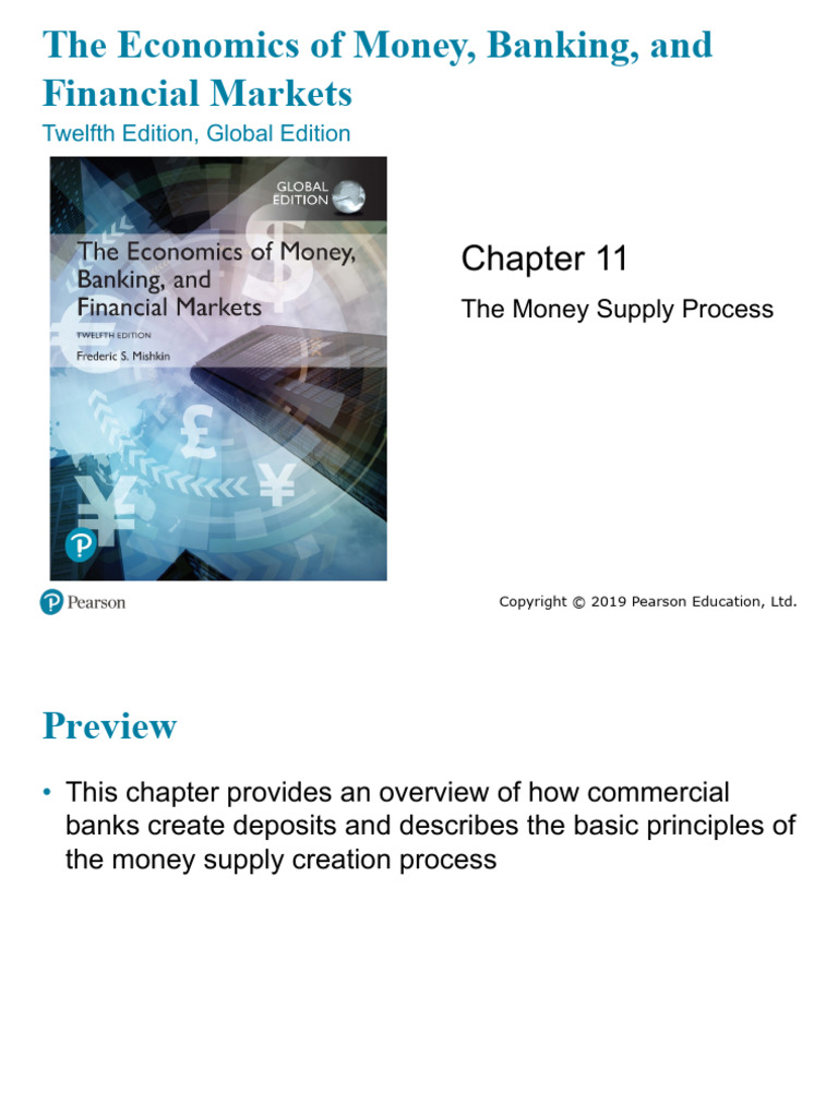 B01020 - Chapter 11 - The Money Supply Process | PDF