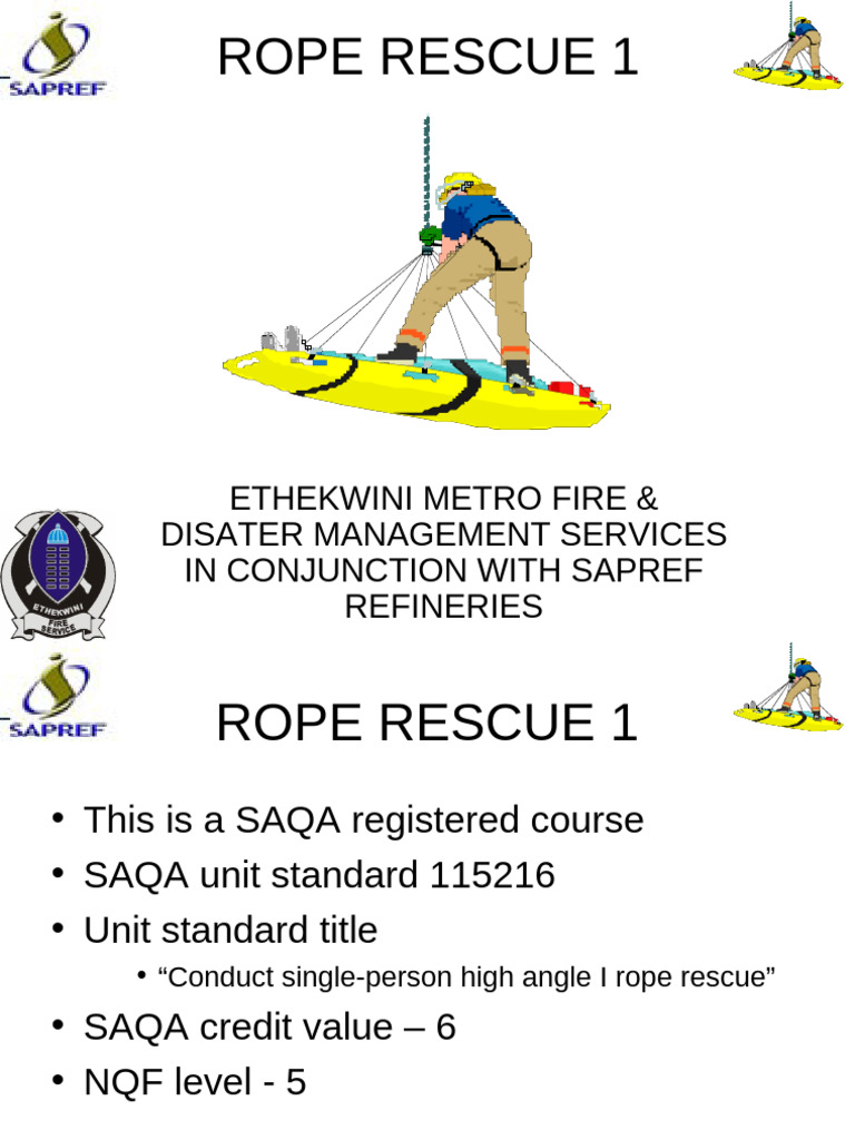 Rope Rescue 1 | PDF