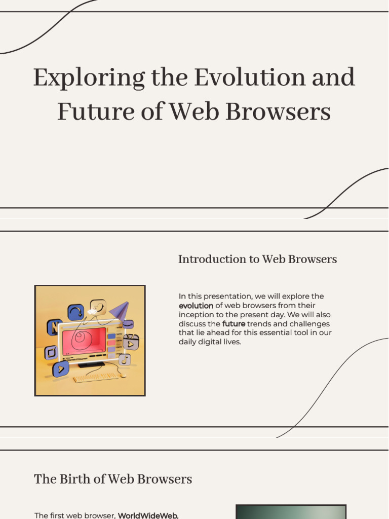Slidesgo Exploring The Evolution and Future of Web Browsers ...