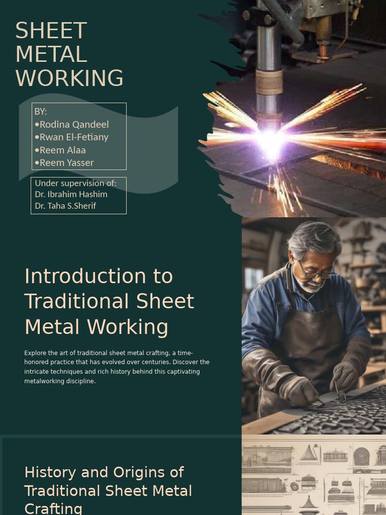 Sheet Metal Working Presentation | PDF