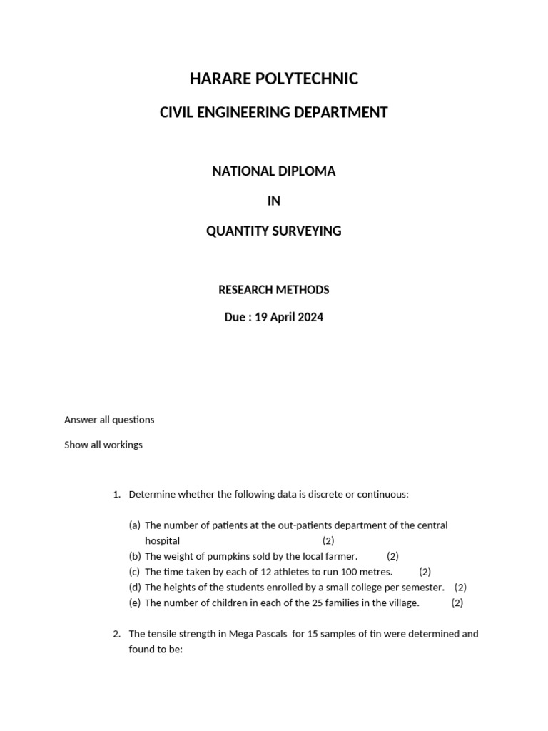 Research Methods | PDF