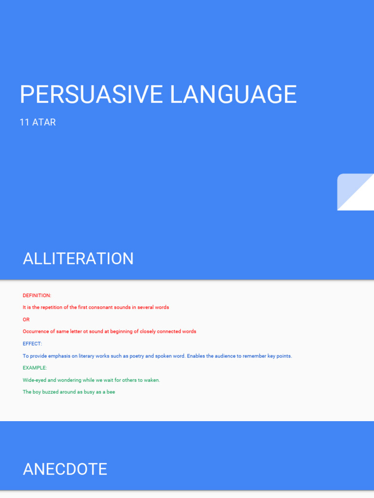 Persuasive Language | PDF | Human Communication | Cognition