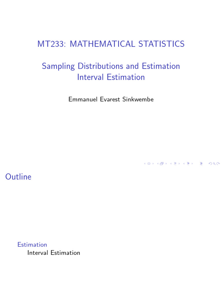 Interval_Estimation | PDF