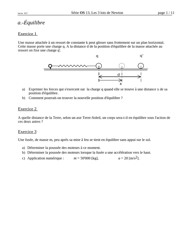 S13a Les 3 Lois de Newton 9 | PDF