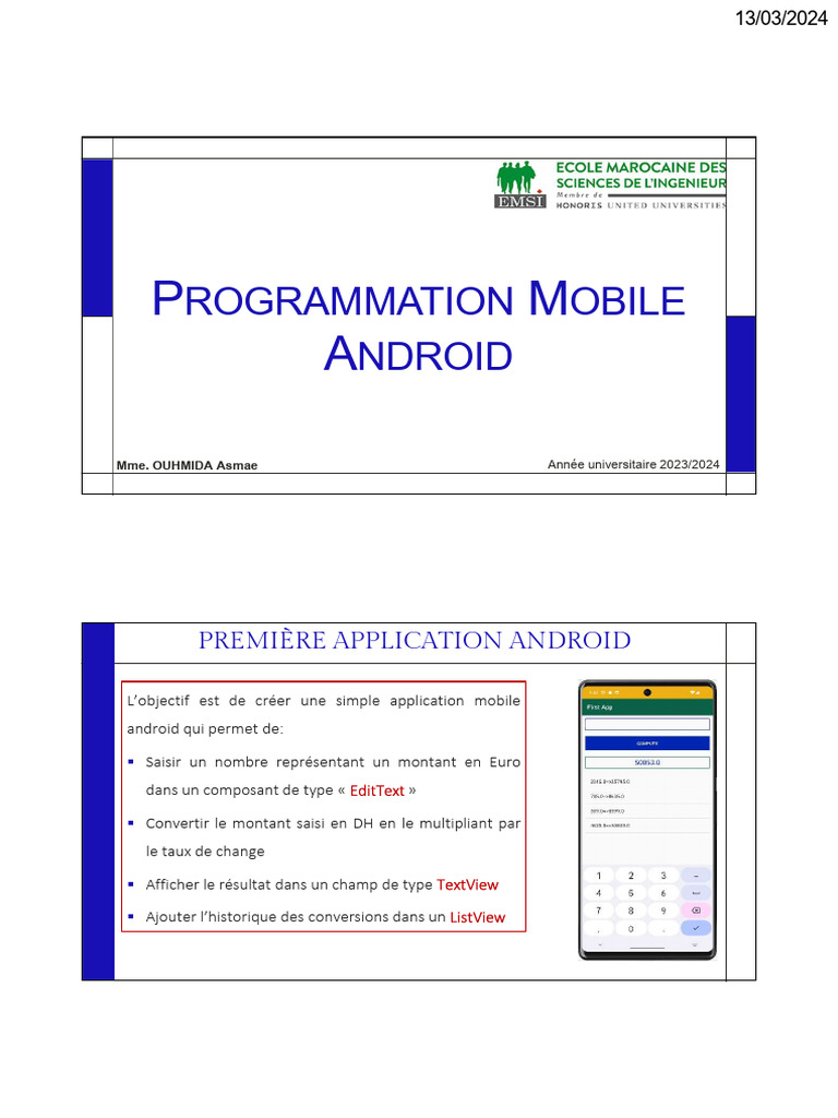 First App Mobile | PDF
