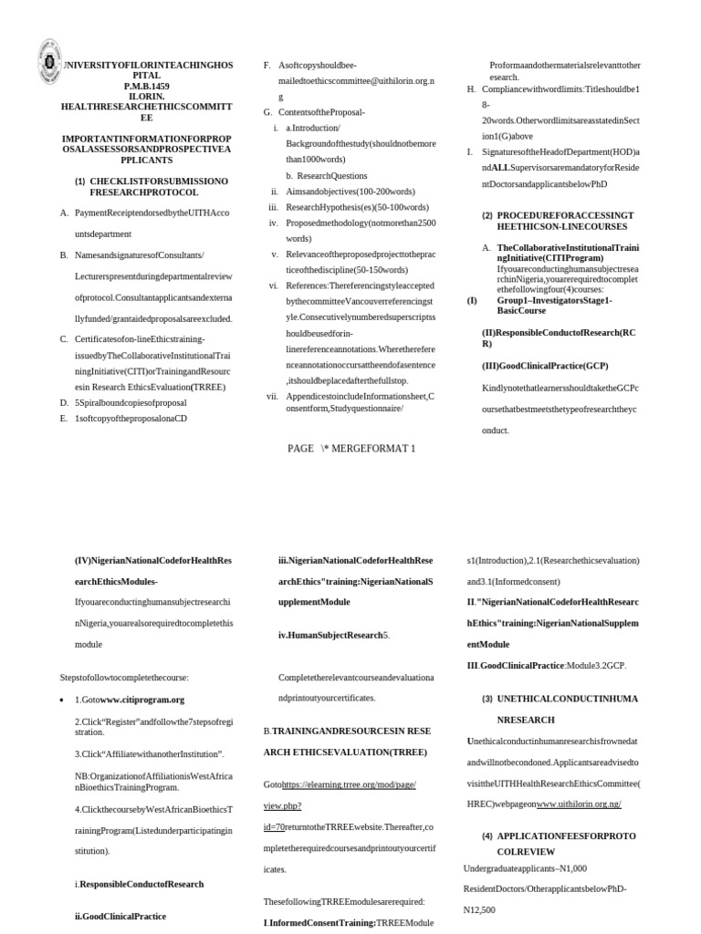 New Erc Information Booklet-1 | PDF