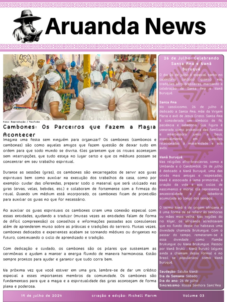 Aruanda News 03 - Português | PDF