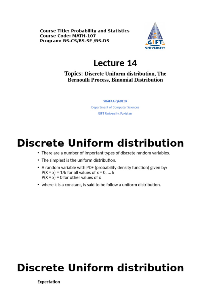 Lec 14 | PDF