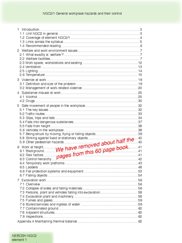 NGC2 Element 1 Web Version | PDF | Scaffolding | Ventilation (Architecture)