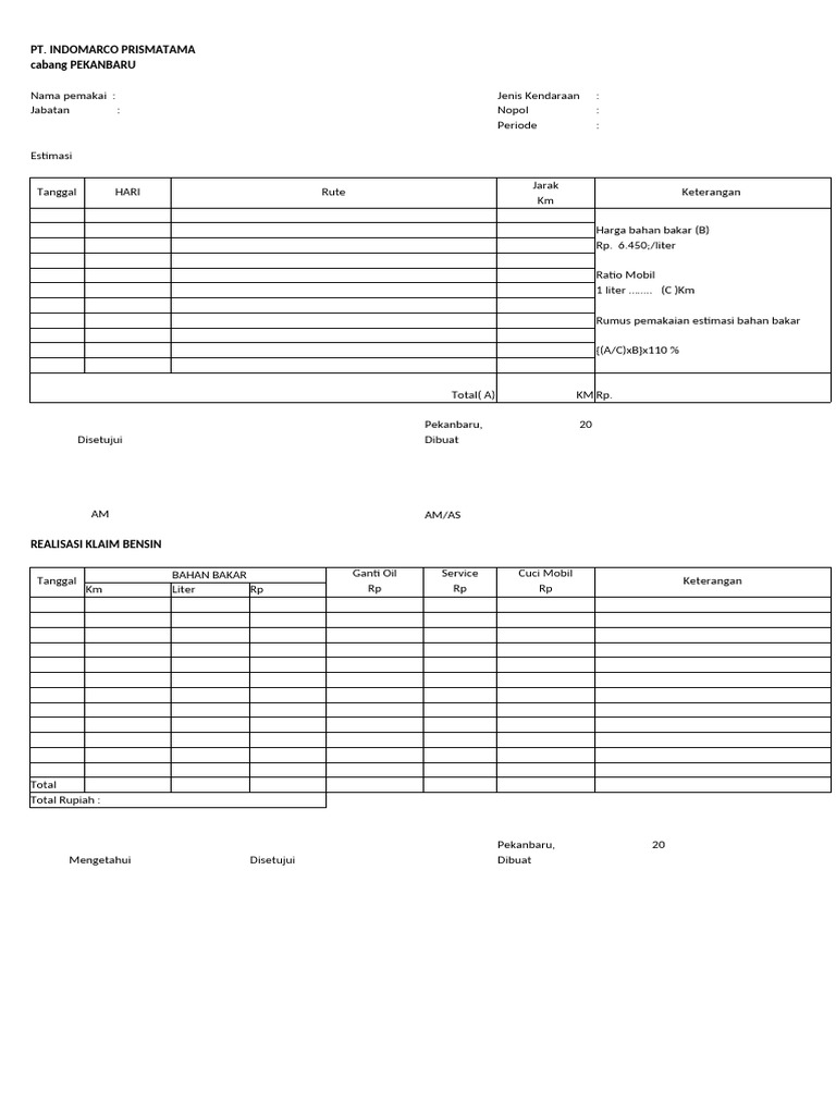 Form2 Area Update | PDF