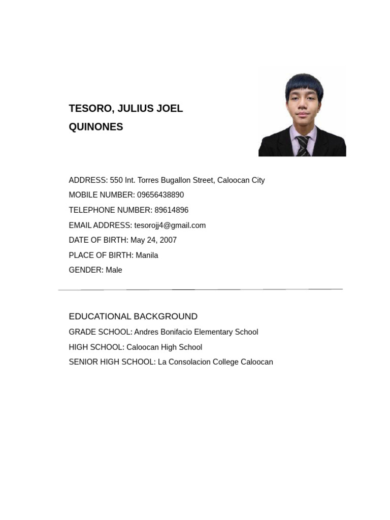Curriculum Vitae | PDF