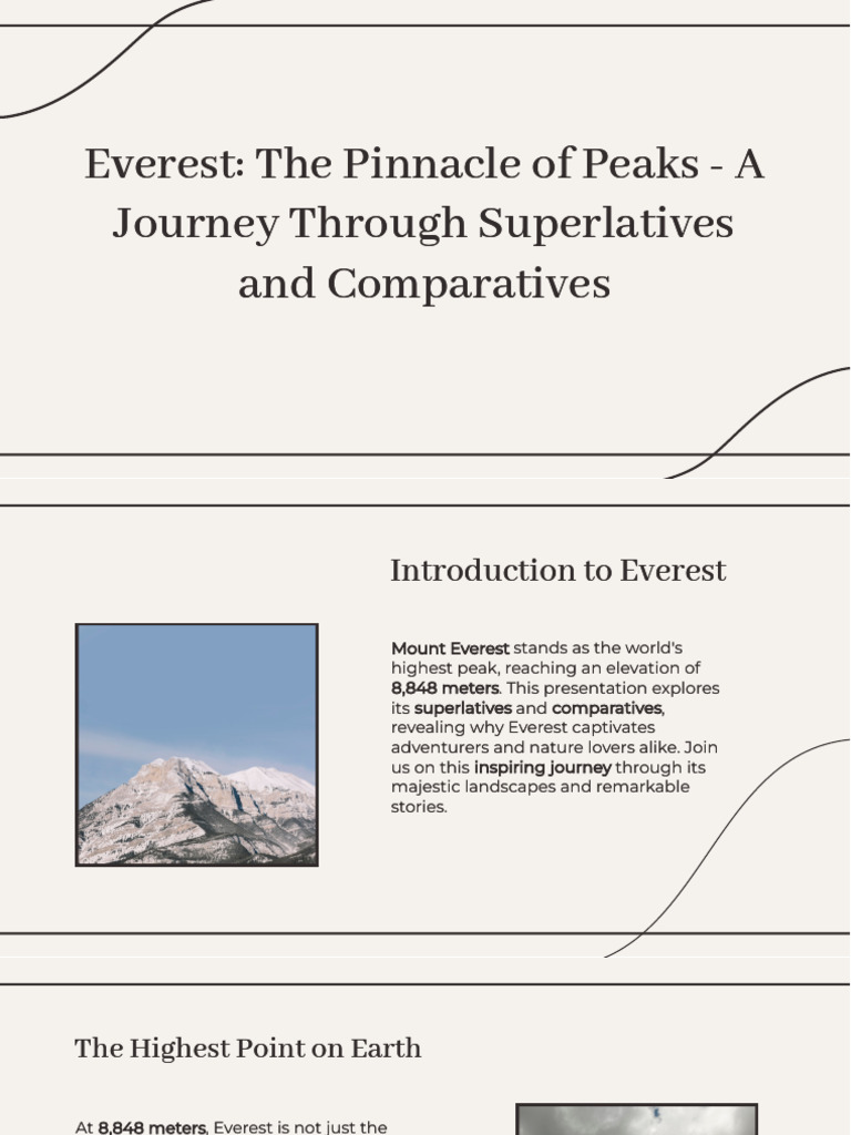 Everest.ppt | PDF