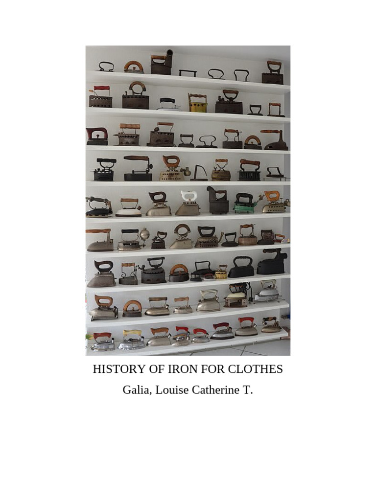 History of Iron Clothes | PDF