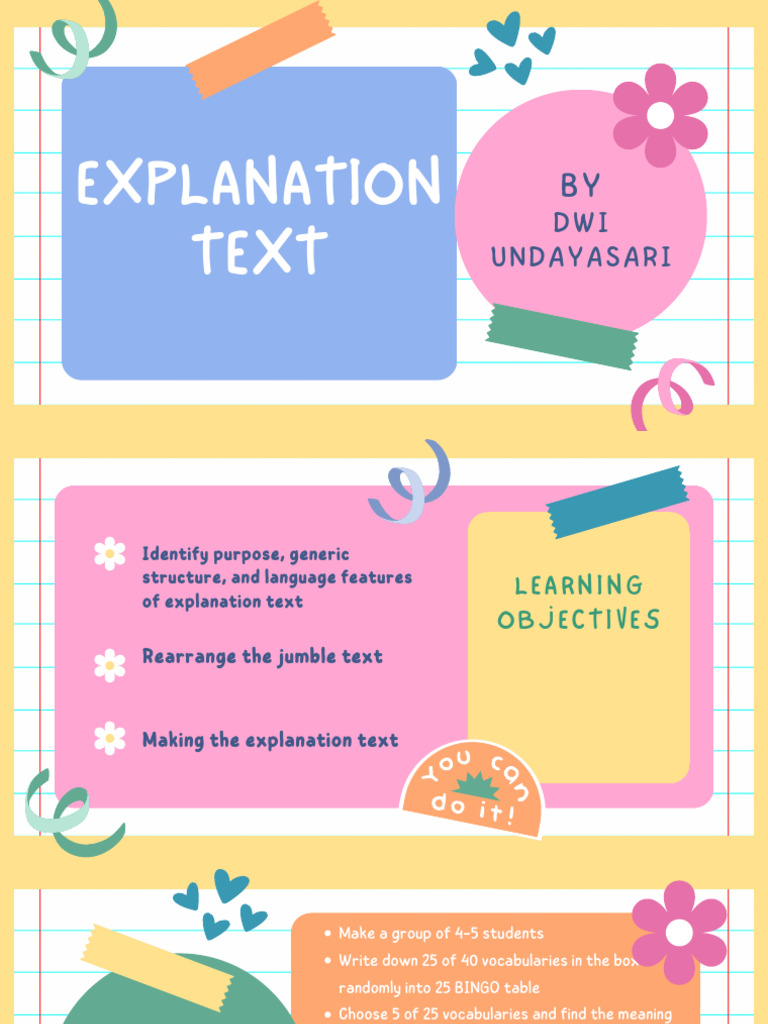Explanation Text | PDF