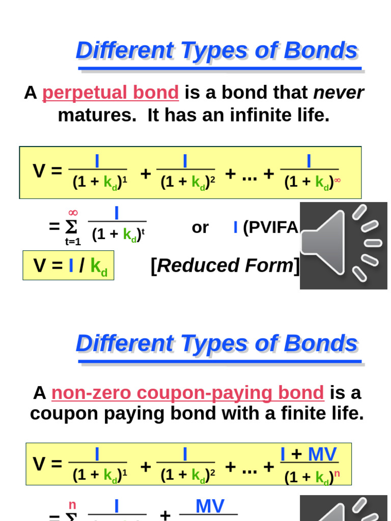 The Valuation of Long-Term Securities-CH6 EQUATION | PDF