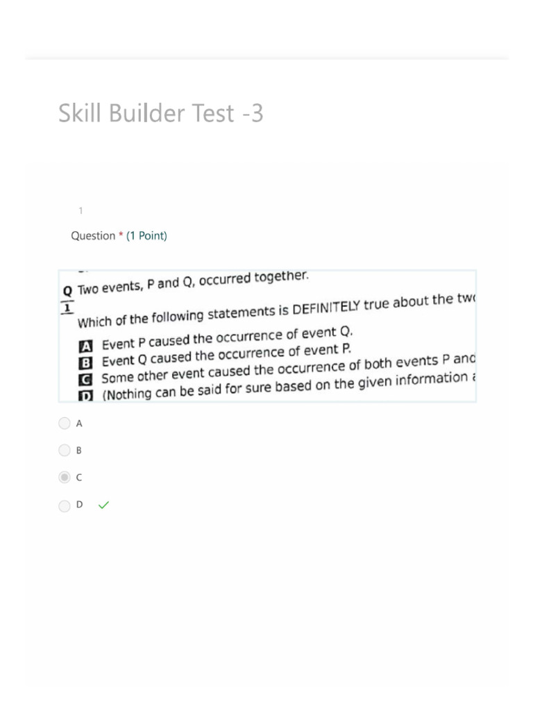 Asset Skill Builder 3 | PDF