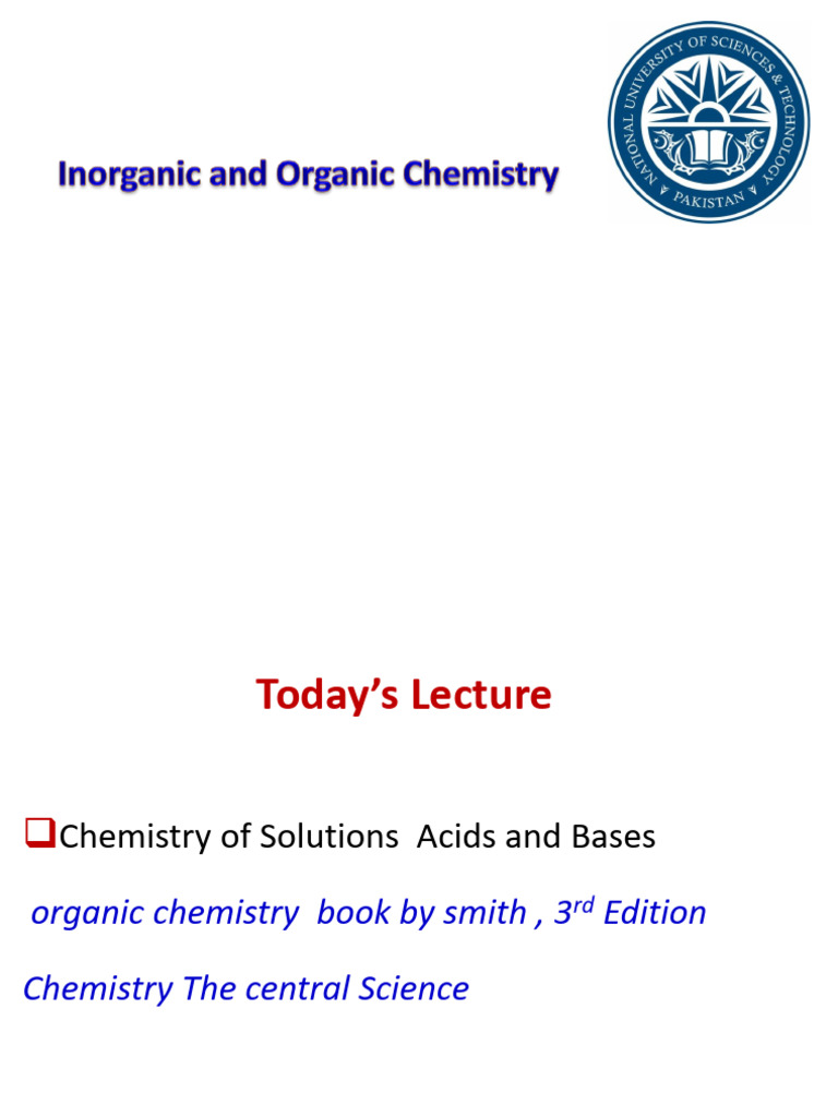 Lecture 7 Chemistry of Solutions | PDF