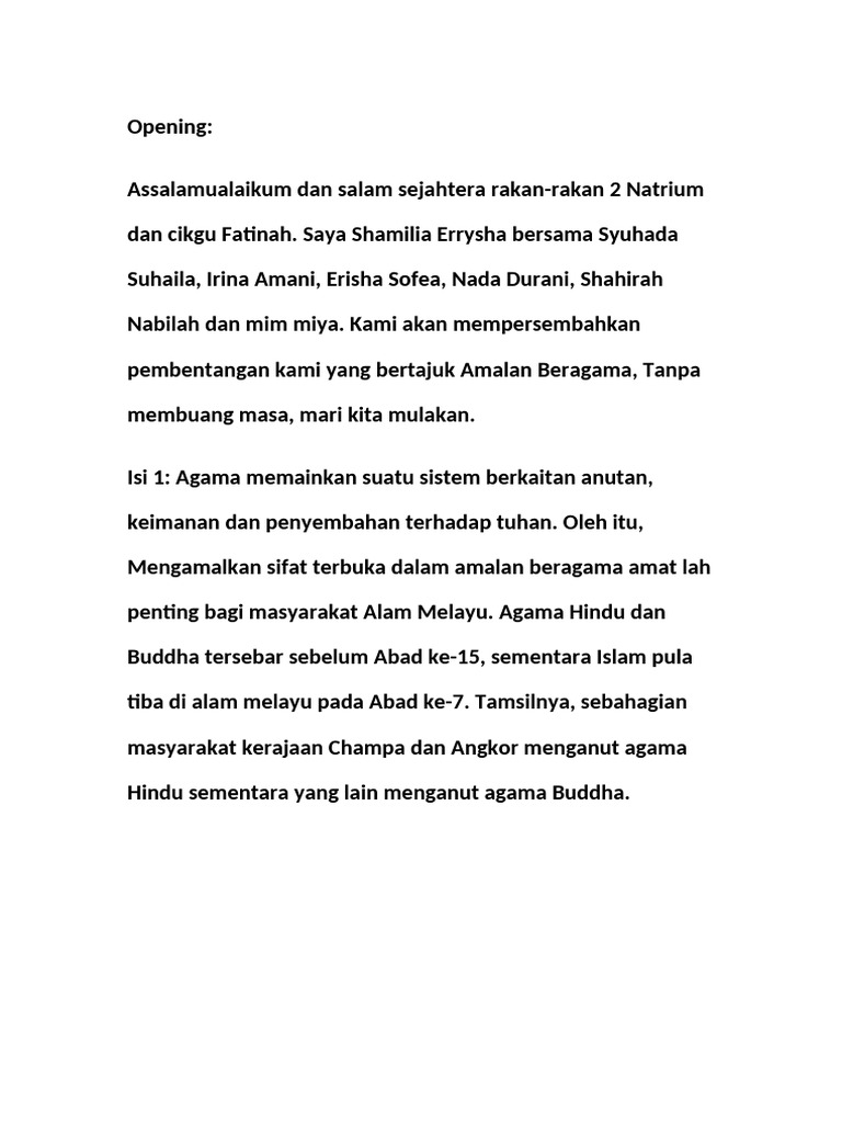 Sejarah Presentation Pdf