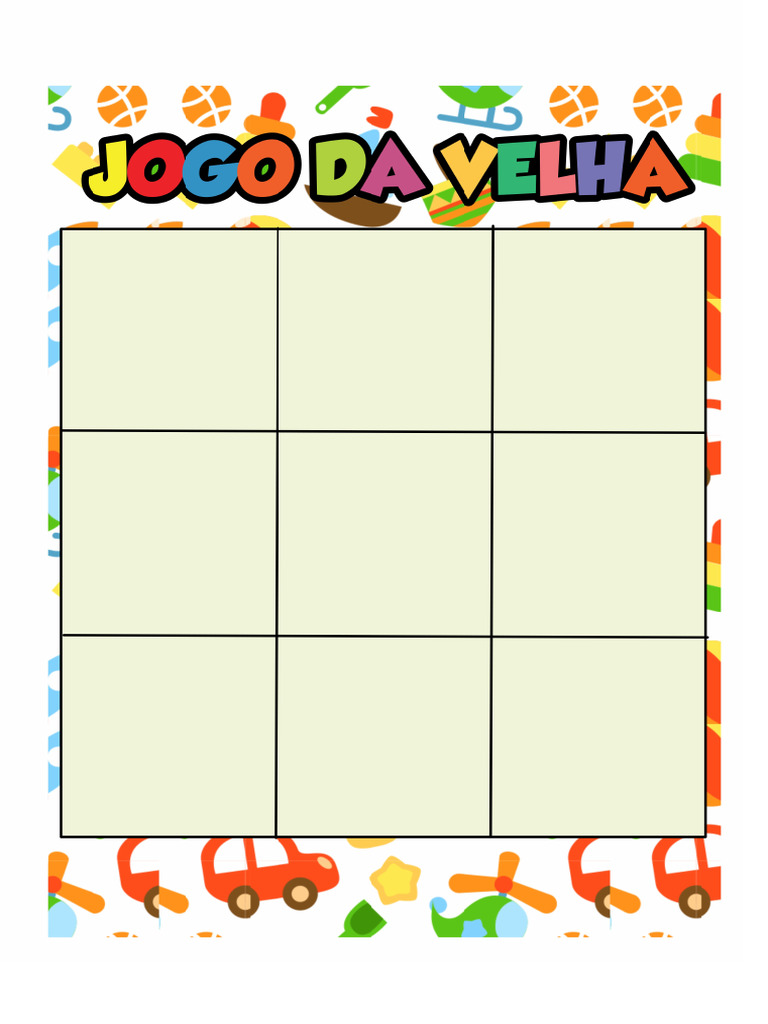 Jogo Da Velha Parte 1 | PDF