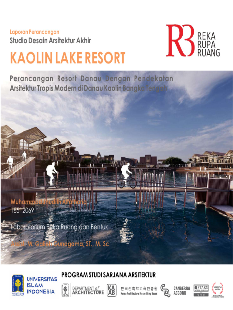 Kaolin Lake Resort: Studio Desain Arsitektur Akhir | PDF