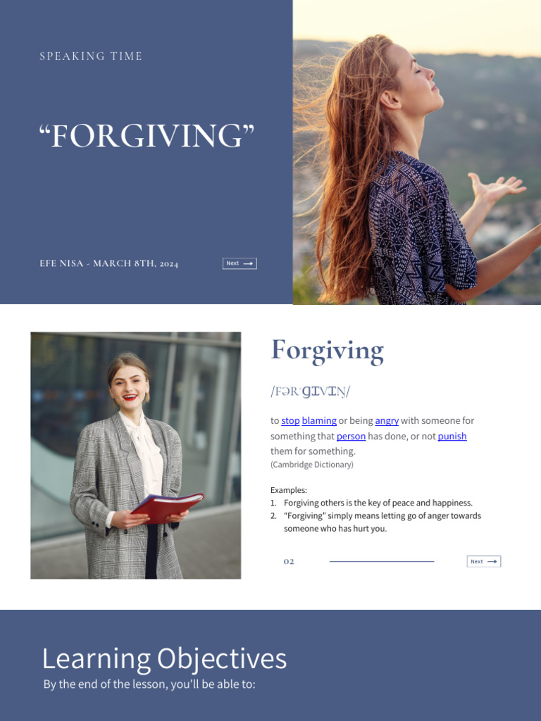 Forgiving Friday 080324 EFE Nisa | PDF