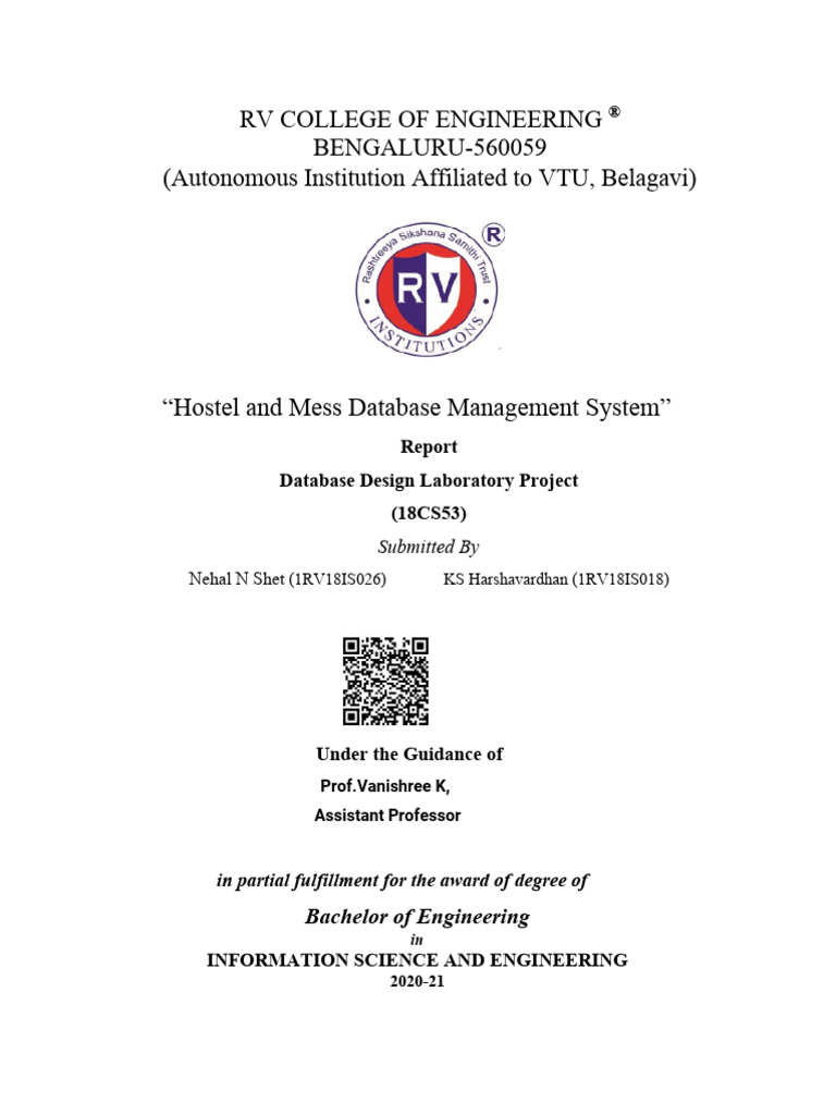 Hostel-management-system | PDF
