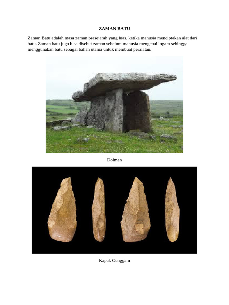 ZAMAN BATU Dan Logam 2 | PDF