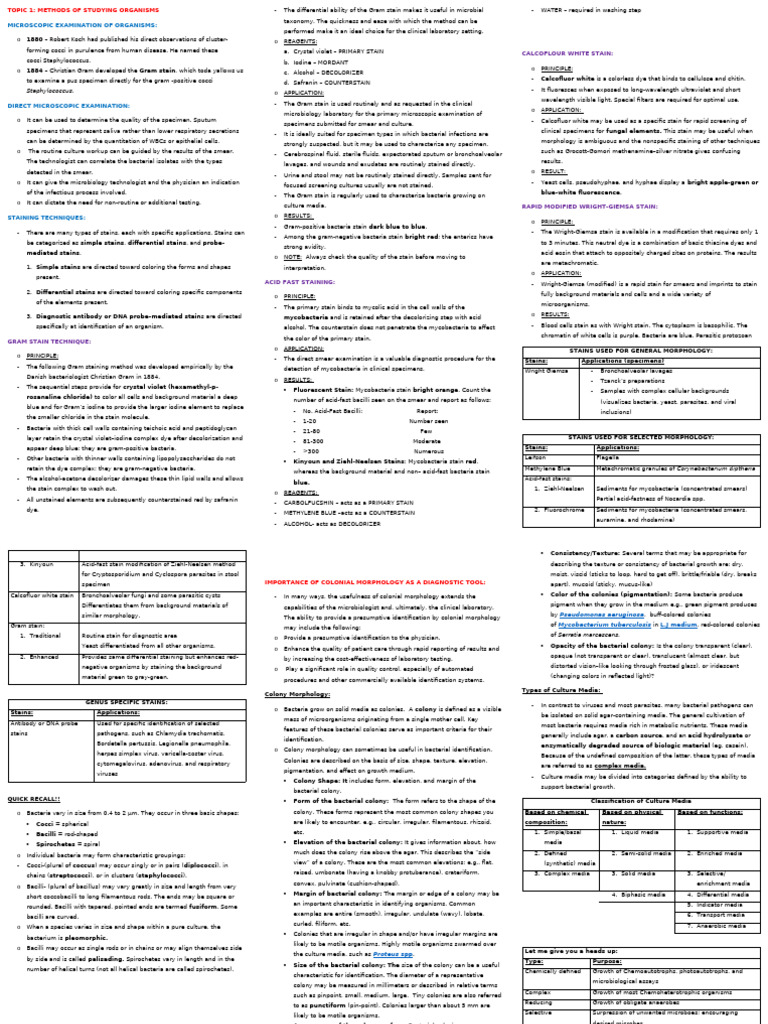 MC3 MIDTERM Notes | PDF