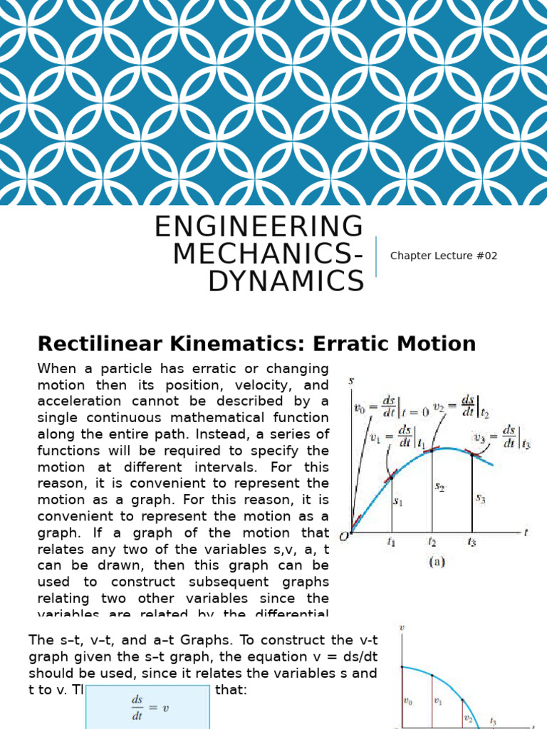 Engineering Mechanics Dynamics L2 | PDF