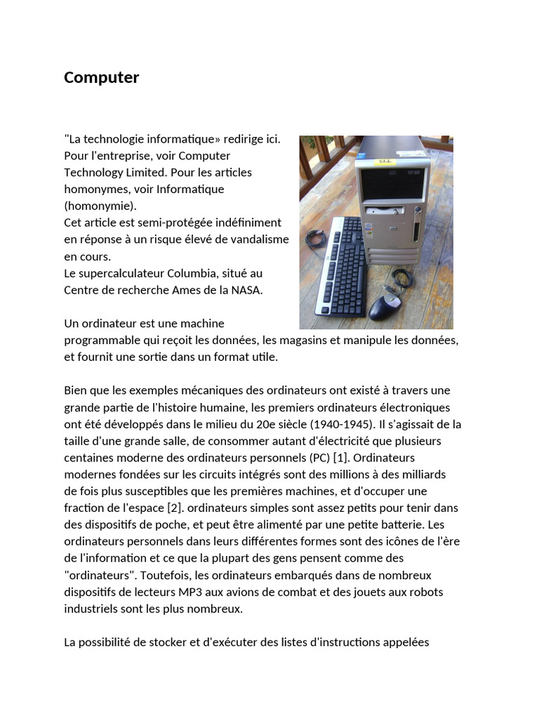 Computer | PDF