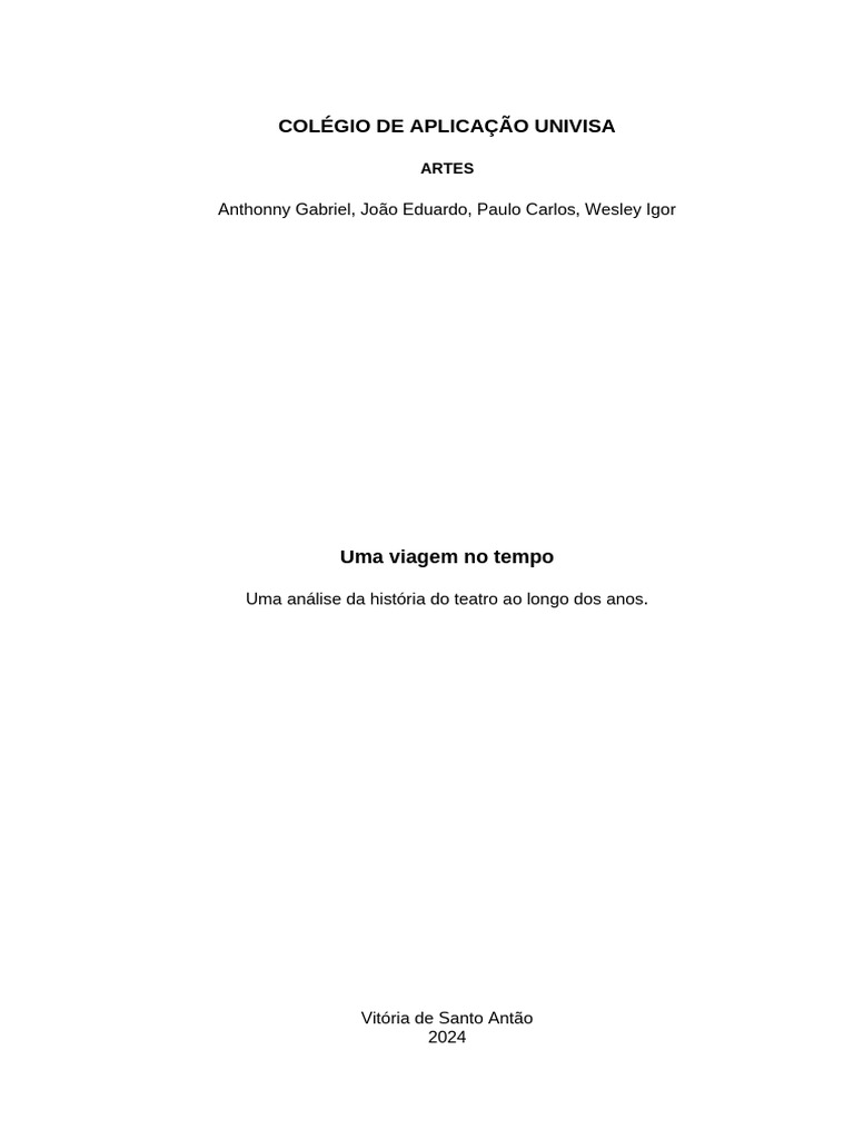 Capa Abnt | PDF