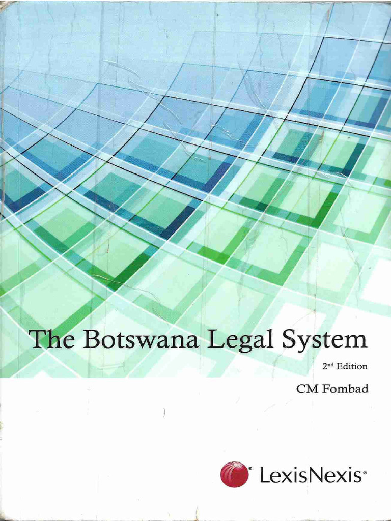 The Botswana Legal Systems Textbook_compressed | PDF