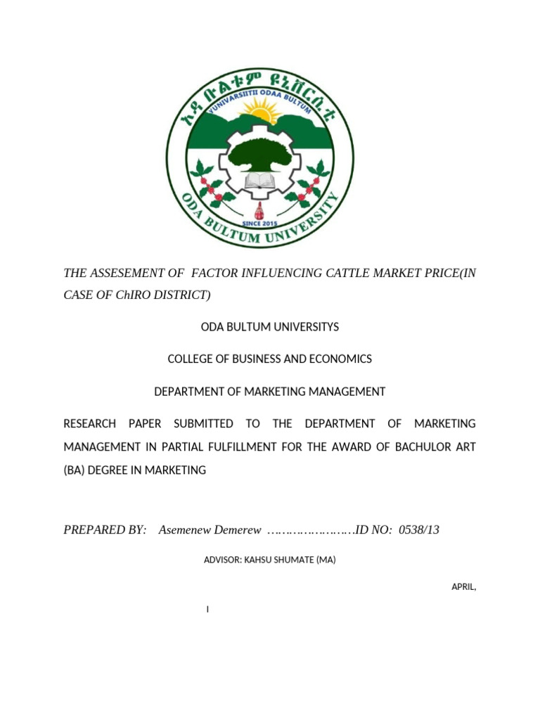 Research Proposal - THE END | PDF