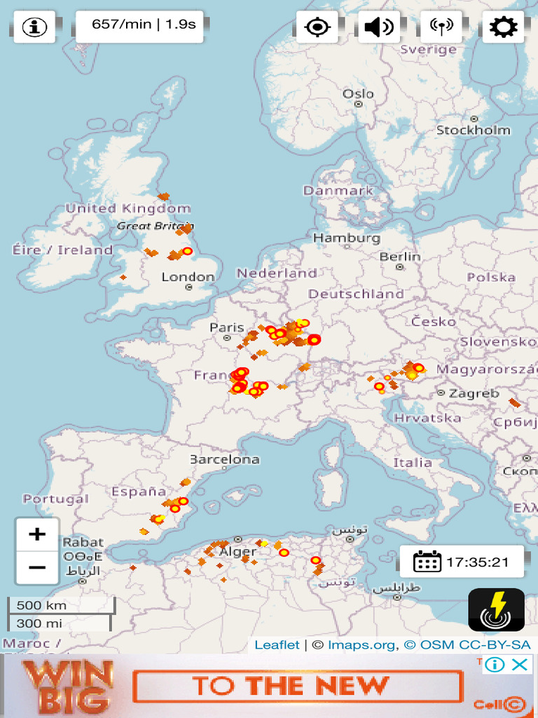 Real Time Lightning Map | PDF