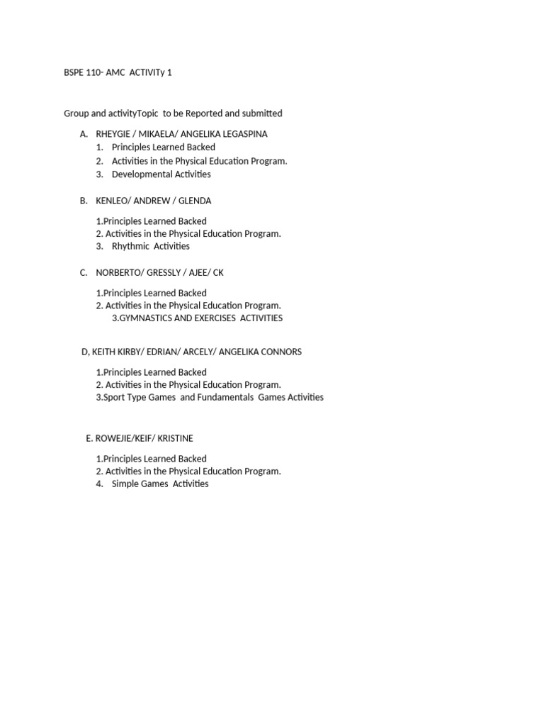 2024 Bspe 110 Amc | PDF