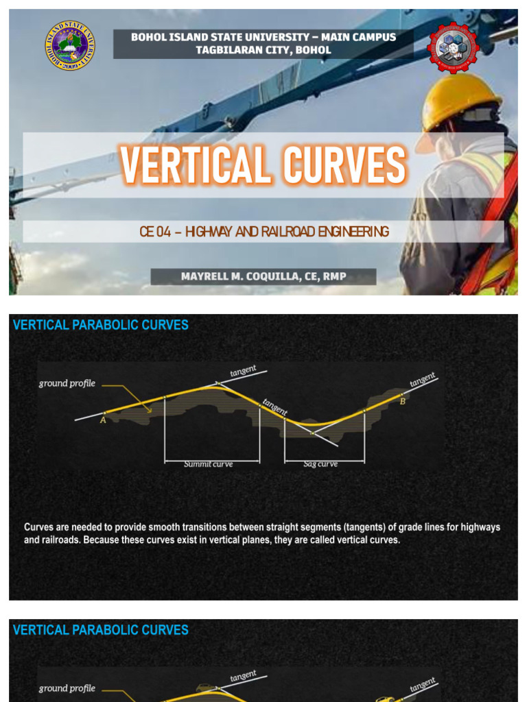 Vertical Curves | PDF