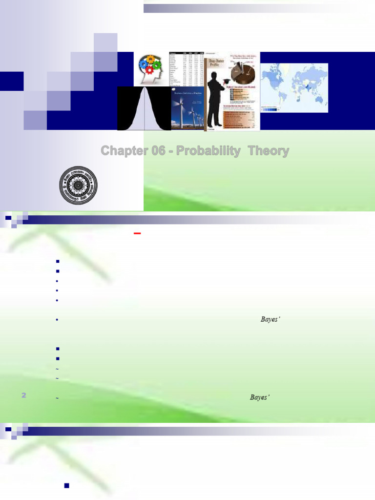 Chapter 06 - Probability Theory | PDF | Probability | Teaching Methods ...