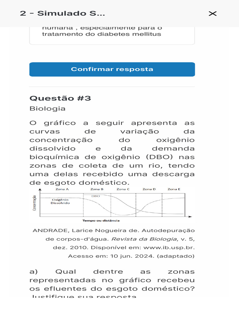Provas e Simulados - Studos 22 | PDF
