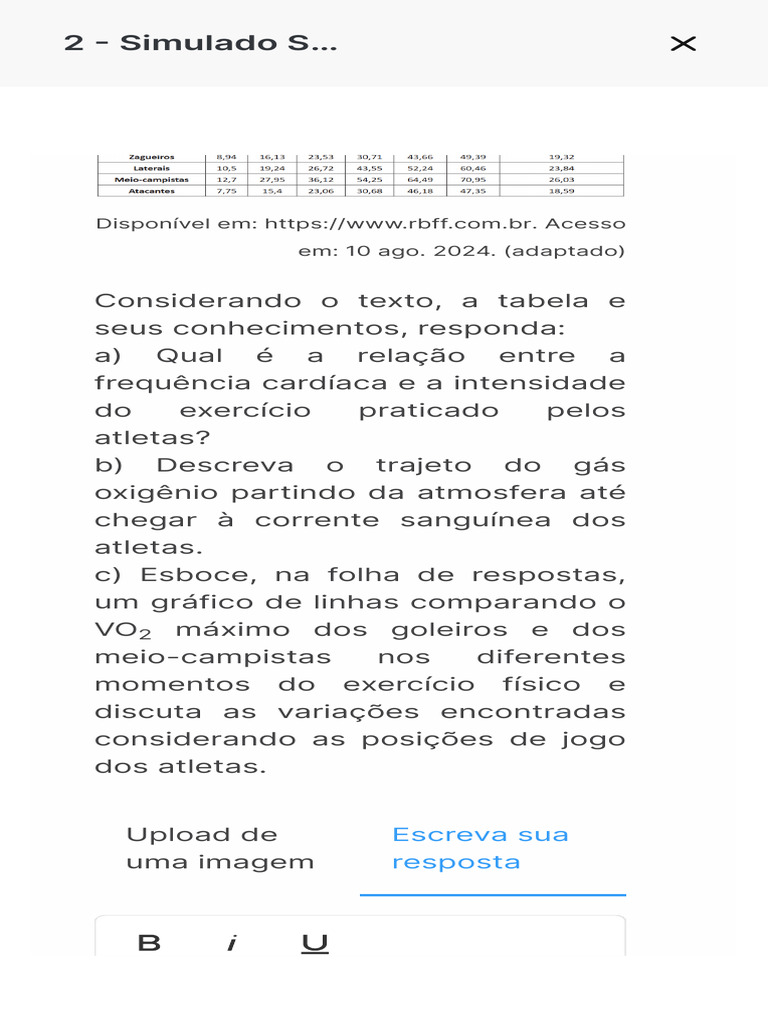Provas e Simulados - Studos 19 | PDF