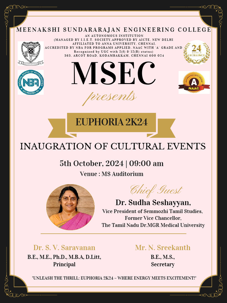 Inauguration Function Inivitaion | PDF