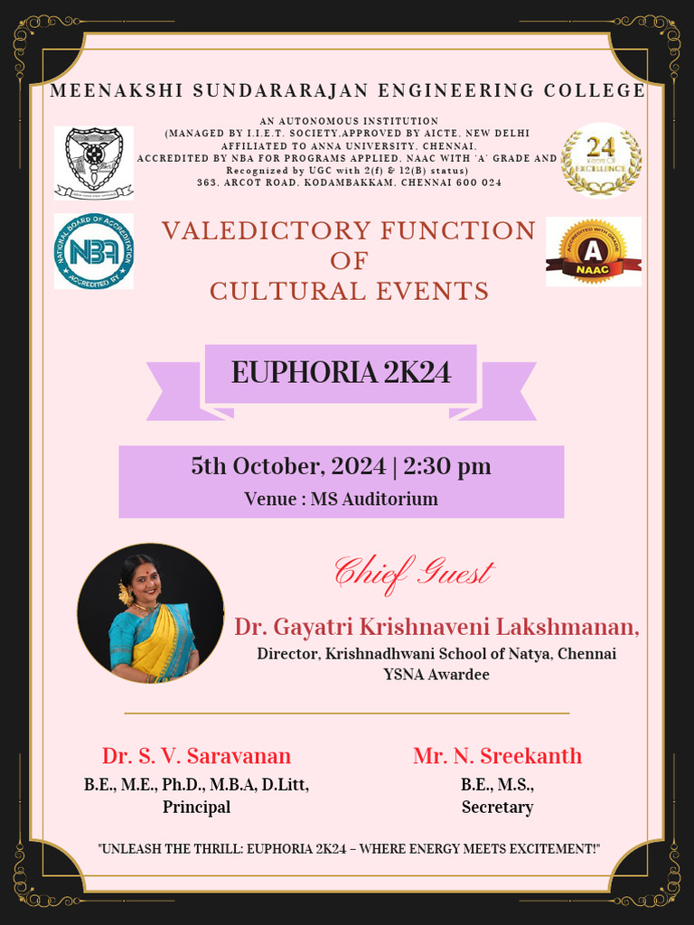 Inivitaion For Valedictory Function | PDF | Science & Mathematics