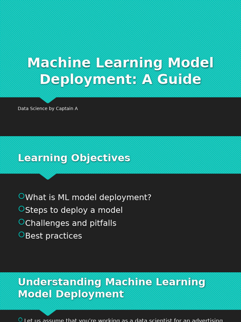 Machine Learning Model Deployment | PDF