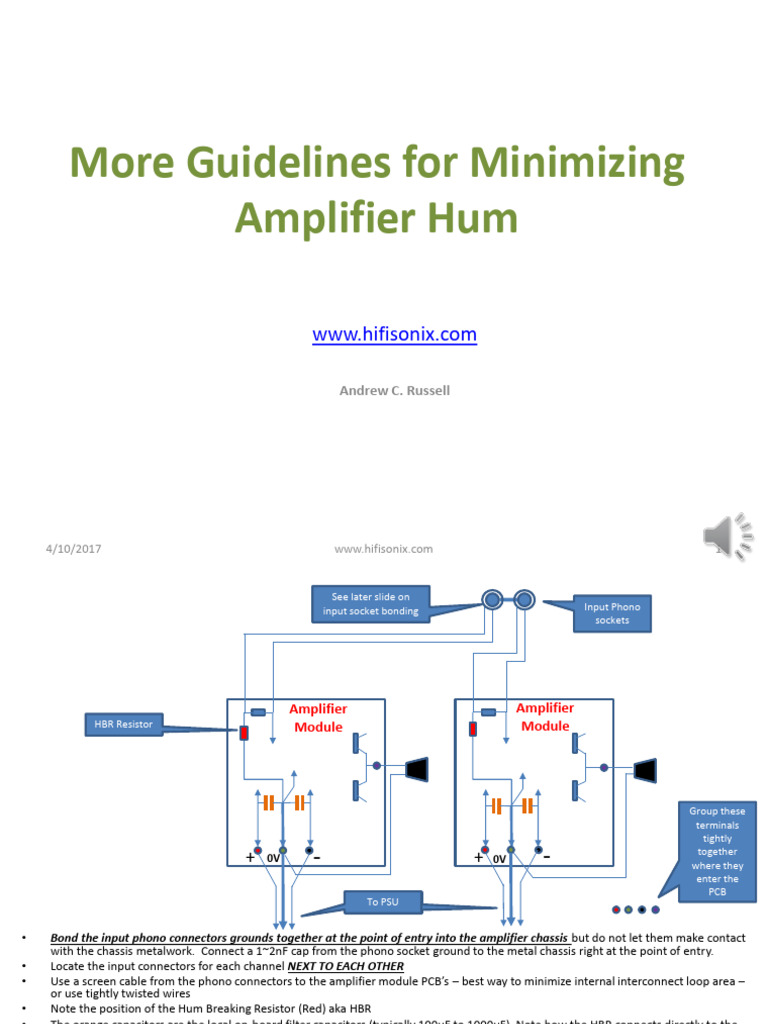 Amplifier PCB Design Guidlines For Minimizing Hum 1 1 | PDF