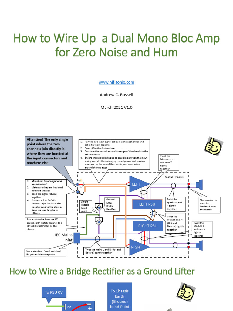 Dual Mono Wiring | PDF