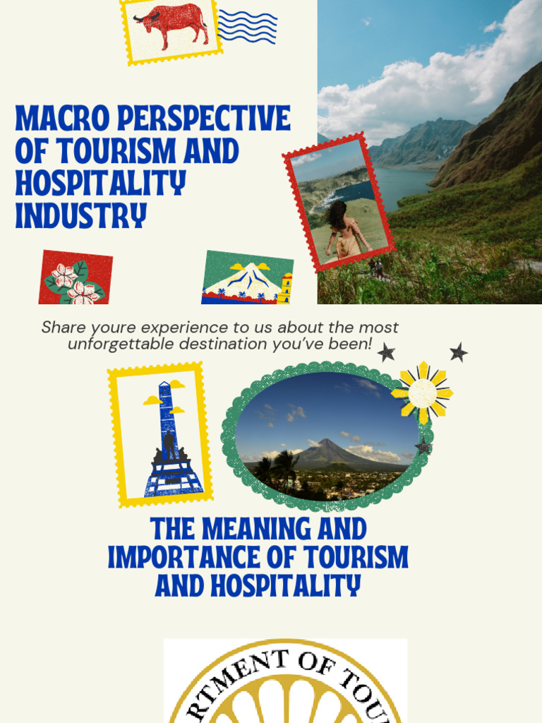 Lesson 1 Macro Perspective of Tourism and Hospitality Activity 1-3 | PDF